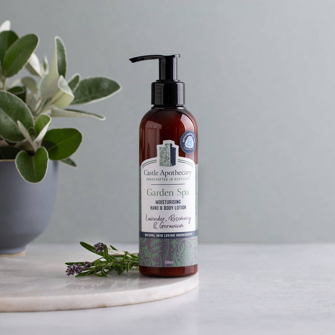 Garden Spa Moisturising Hand & Body Lotion - 200mls – Castle Apothecary ...